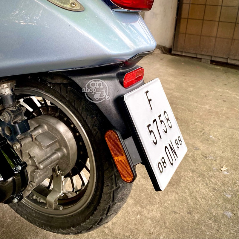PIAGGIO Euro license plate Vespa GT series GTV GTS 300 150 Iget keyless ...