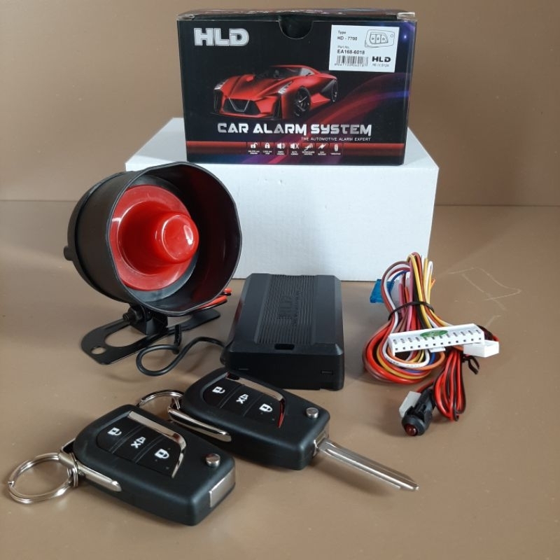 Latest HLD 6018 Folding Key Model Car Alarm HLD Car Alarm | Shopee ...