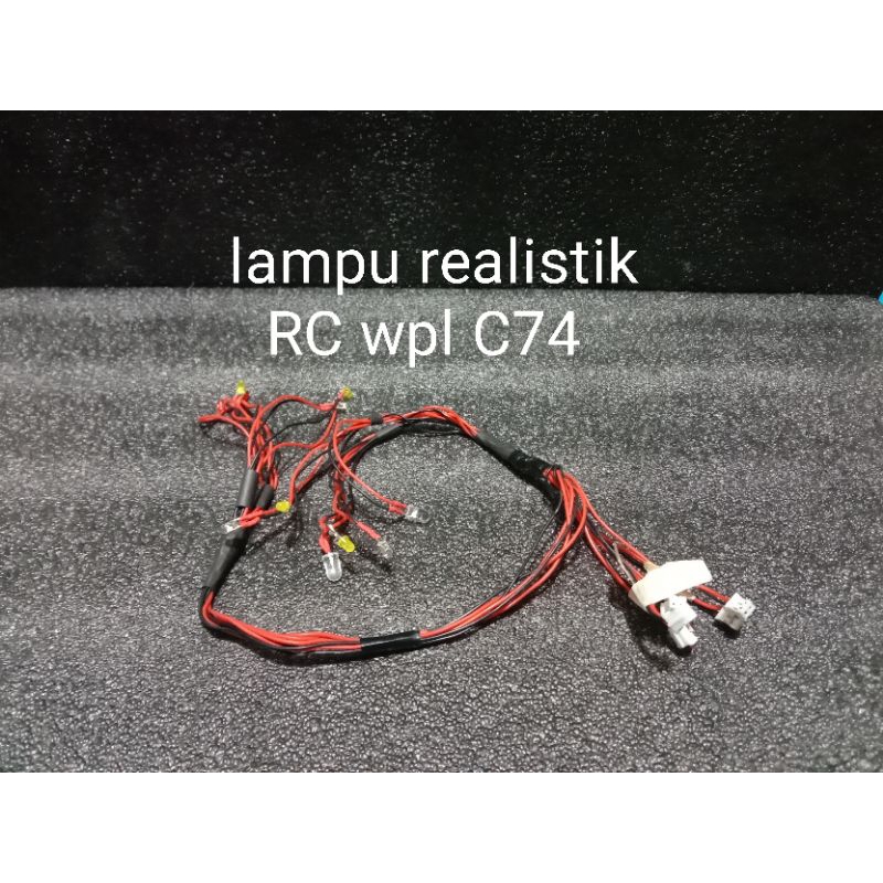 Realistic light RC wpl C74 board code WPL-BC-V1 | Shopee Philippines