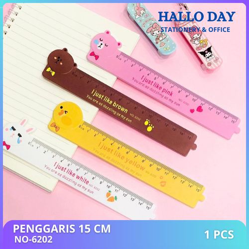 HD Ruler 15 cm / Cute Ruler / Ruler / Aesthetic Ruler / Plastic Ruler ...