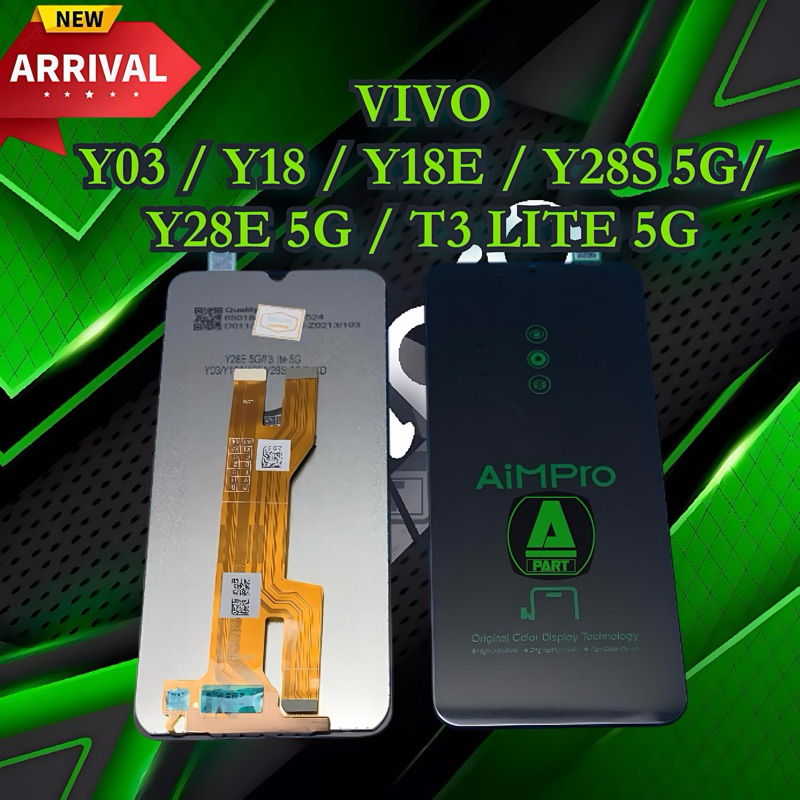 Lcd TOUCHSCREEN Y03 / Y18 / Y18E / Y28S 5G / Y28E 5G / T3 LITE 5G ...