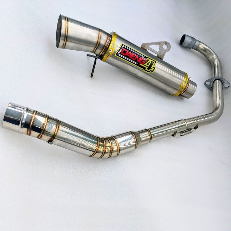 1set Canister daeng sae4 super open Stainless pipe 51mm big elbow tmx ...