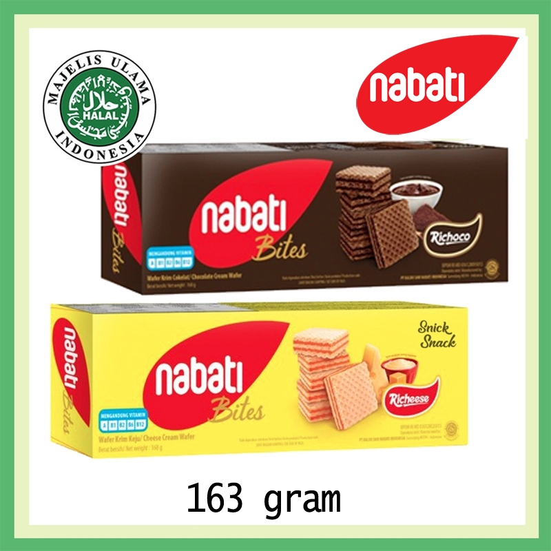 Nabati Wafer Richeese Richoco Bites Box Box 163g 163 grams | Shopee ...