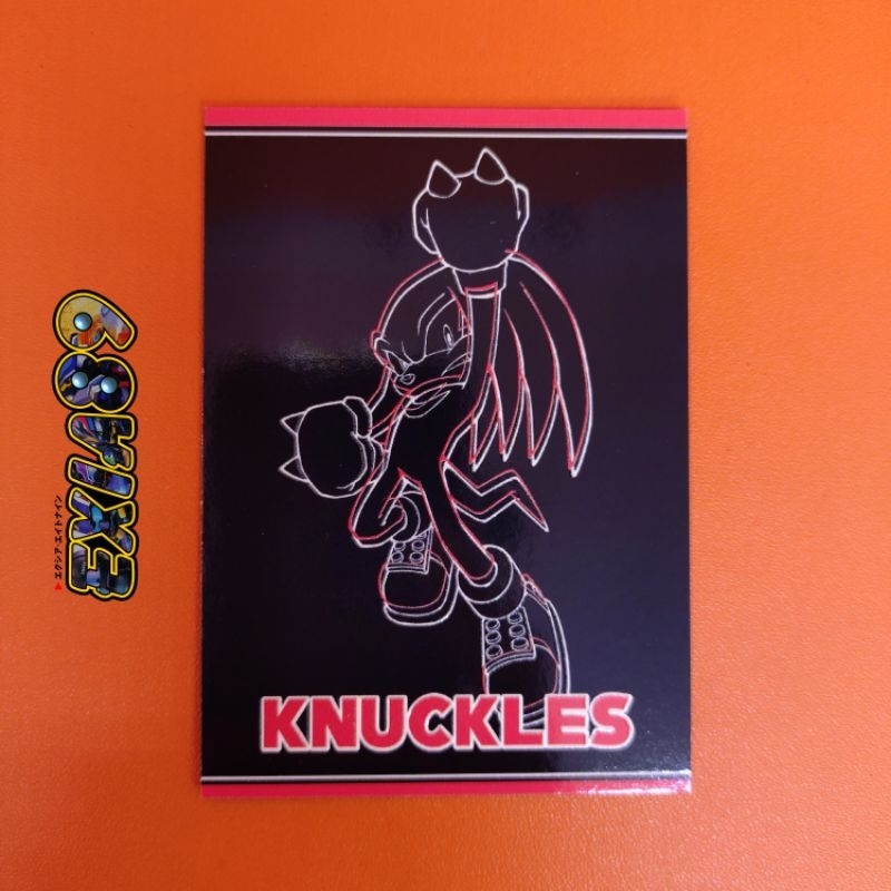 Sonic The Hedgehog Official Trading Card Collection 150 - Knuckles ...