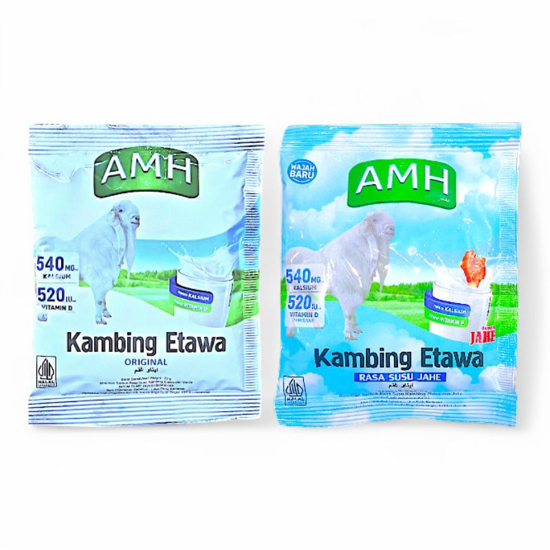 Drink Milk, Just That Results? Here Replace Use AMH ETAWA GOAT 10 X 23 Grams Pure Goat Milk Rich ...
