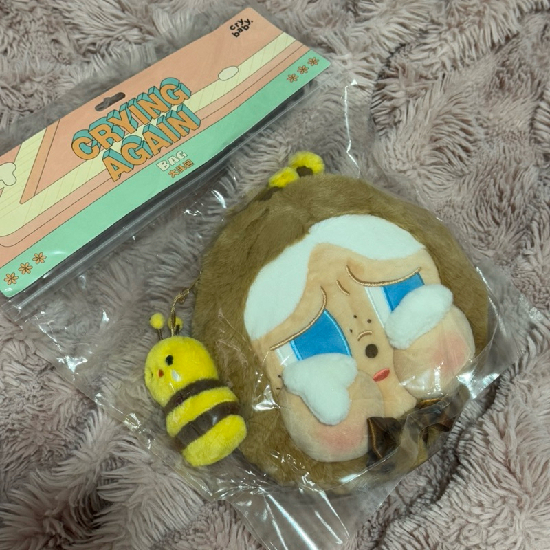 Original Popmart Crybaby Crying Again Big Head Bee Bag | Shopee Philippines
