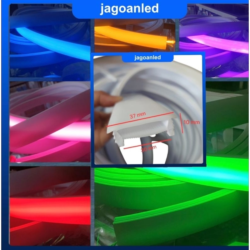 Flexible LED Strip Housing LED Lampshade Flexible Strip PCB 8mm - 20mm ...