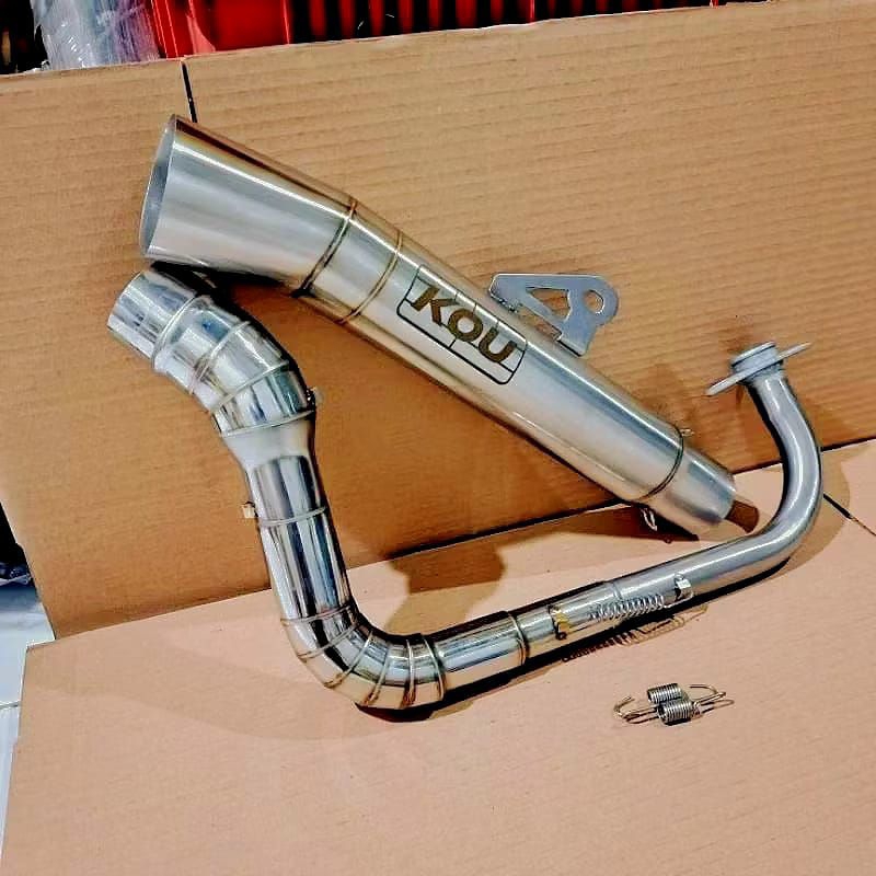 Open pipe Kou Super Exhaust pipe 51mm For Mio Sporty Mio soul i125 Mio ...