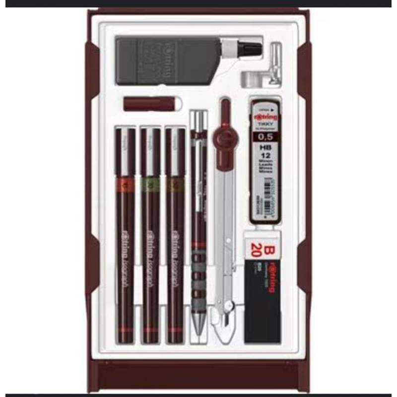 Rotring COLLEGE ISOGRAPH 01, 03, 05 complete set | Shopee Philippines