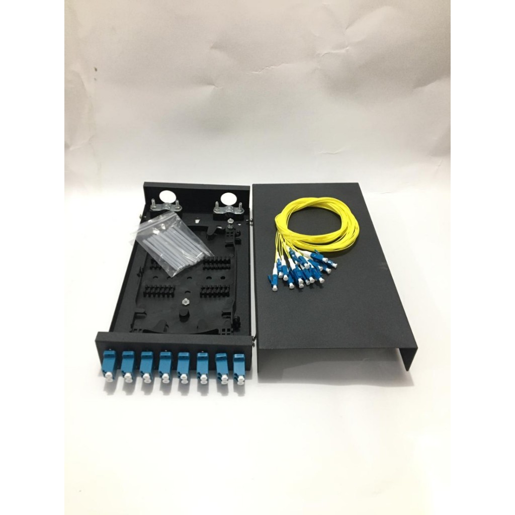 Mini box 16 core LC fiber optic / OTB mini 16 complete LC ports ...