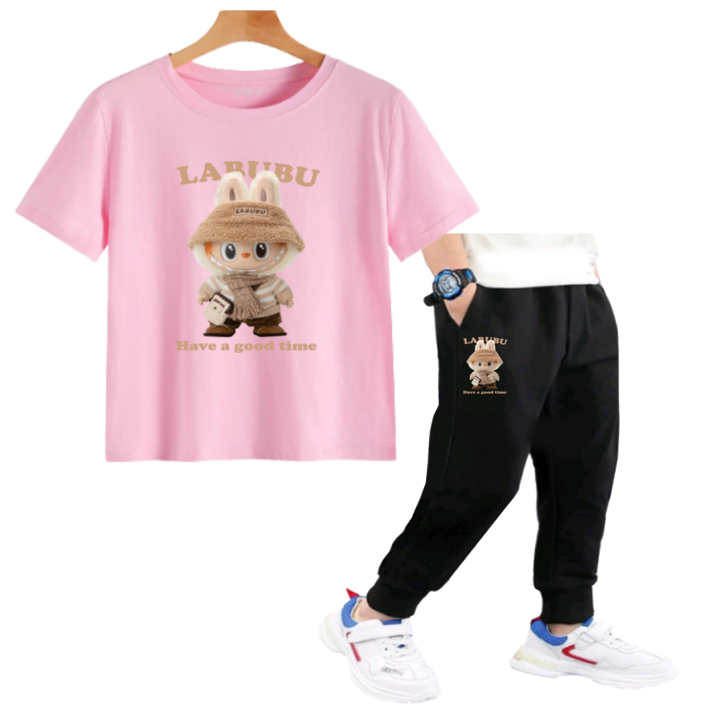 Labubu Suits For Girls viral Now Ages 1-10 Years | Shopee Philippines