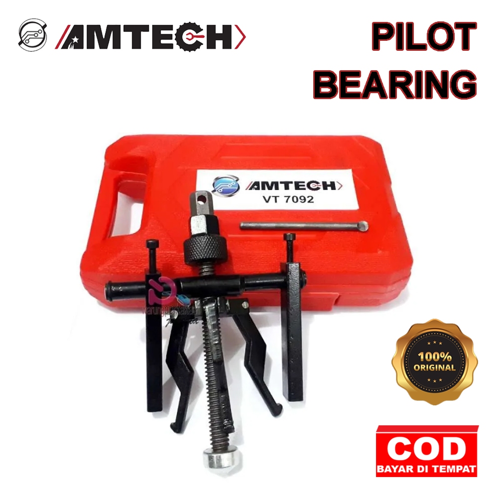 Amtech ORIGINAL Pilot Bearing Puller Box PVC - Inner Bearing Opening ...