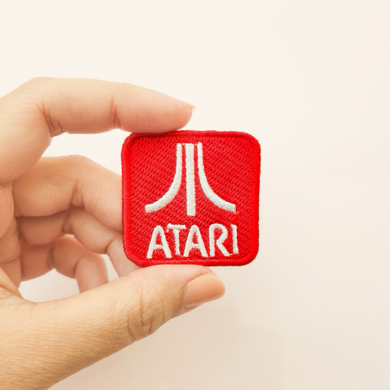 Console GAME EMBROIDERED PATCHES / ATARI GAME EMBROIDERED BADGE / IRON ...