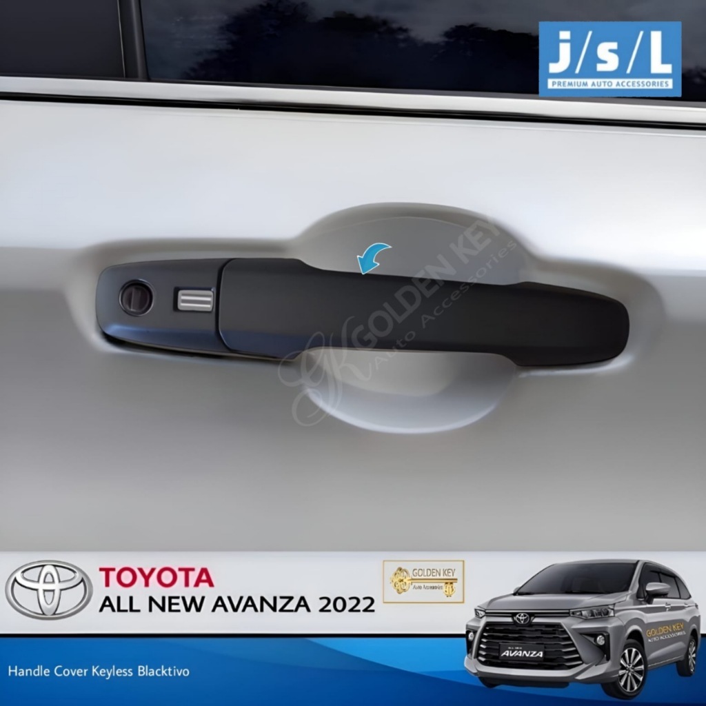 Jsl Cover Handle All New Avanza 2022 Type G 1.5 Door Handle Keyless ...