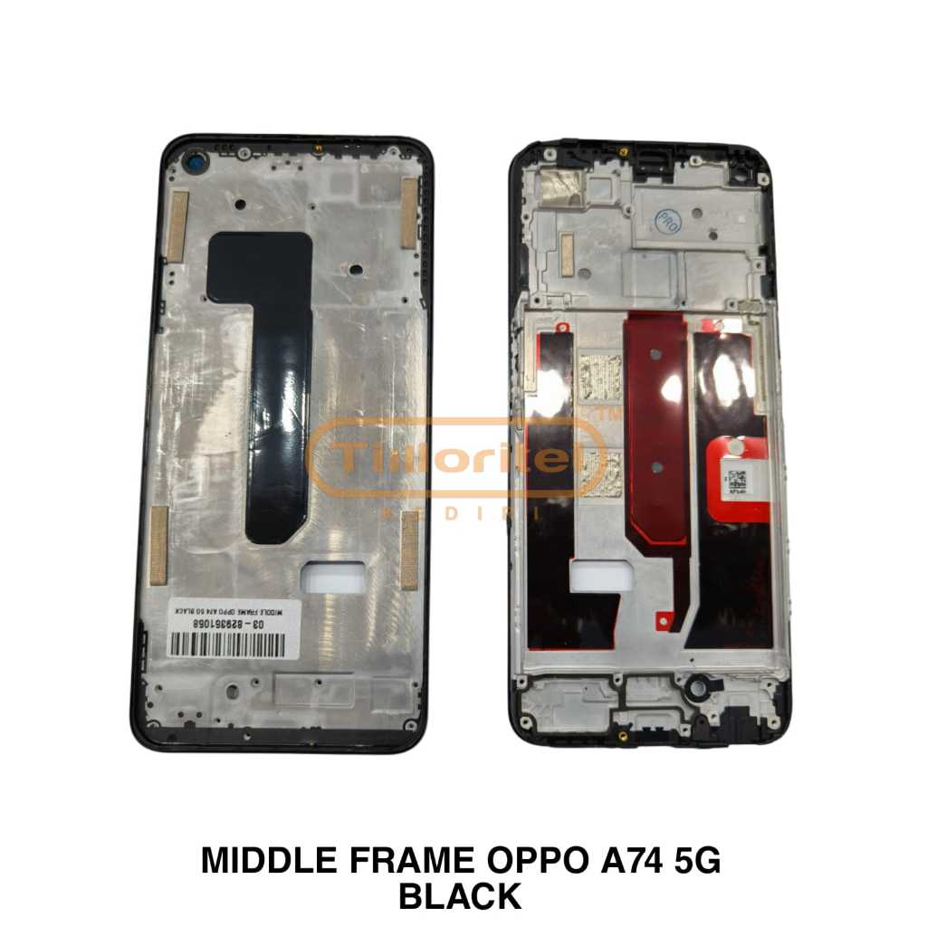 Middle FRAME OPPO A74 5G BLACK | Shopee Philippines