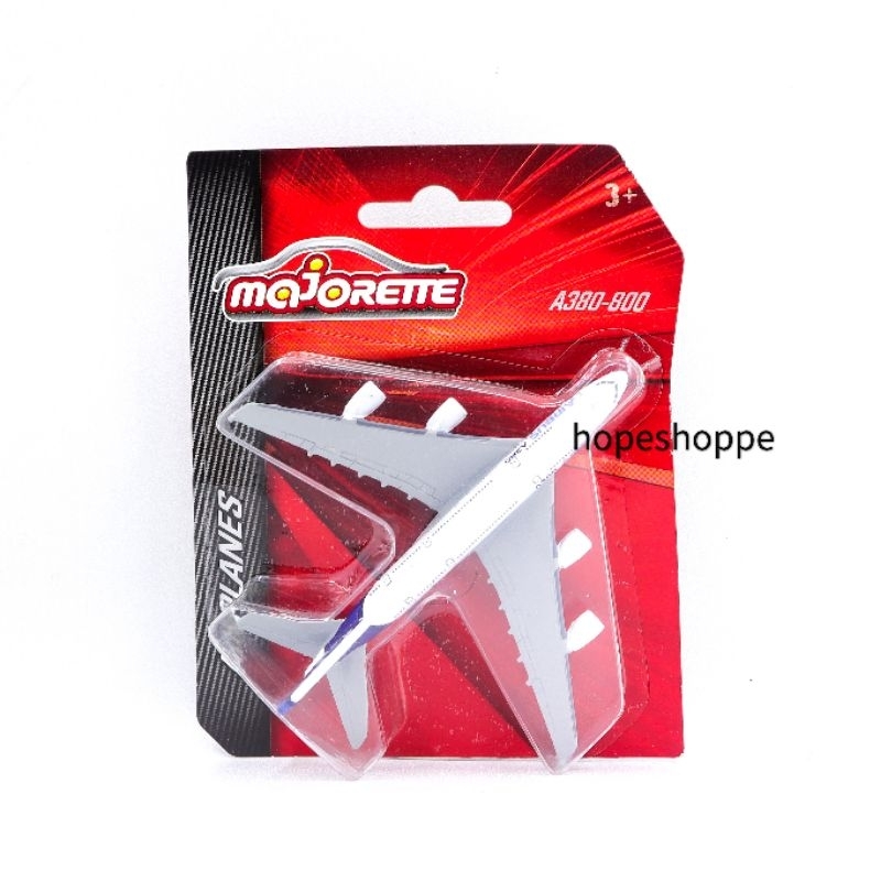 Majorette Airplanes Airbus A380-800 Original Diecast Airplane | Shopee ...
