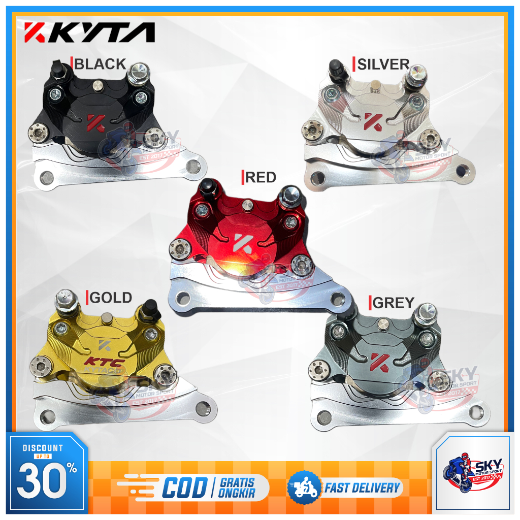 Rear Caliper KYTA KN 2P Nmax Old New Neo Turbo Plus Bracket Original ...