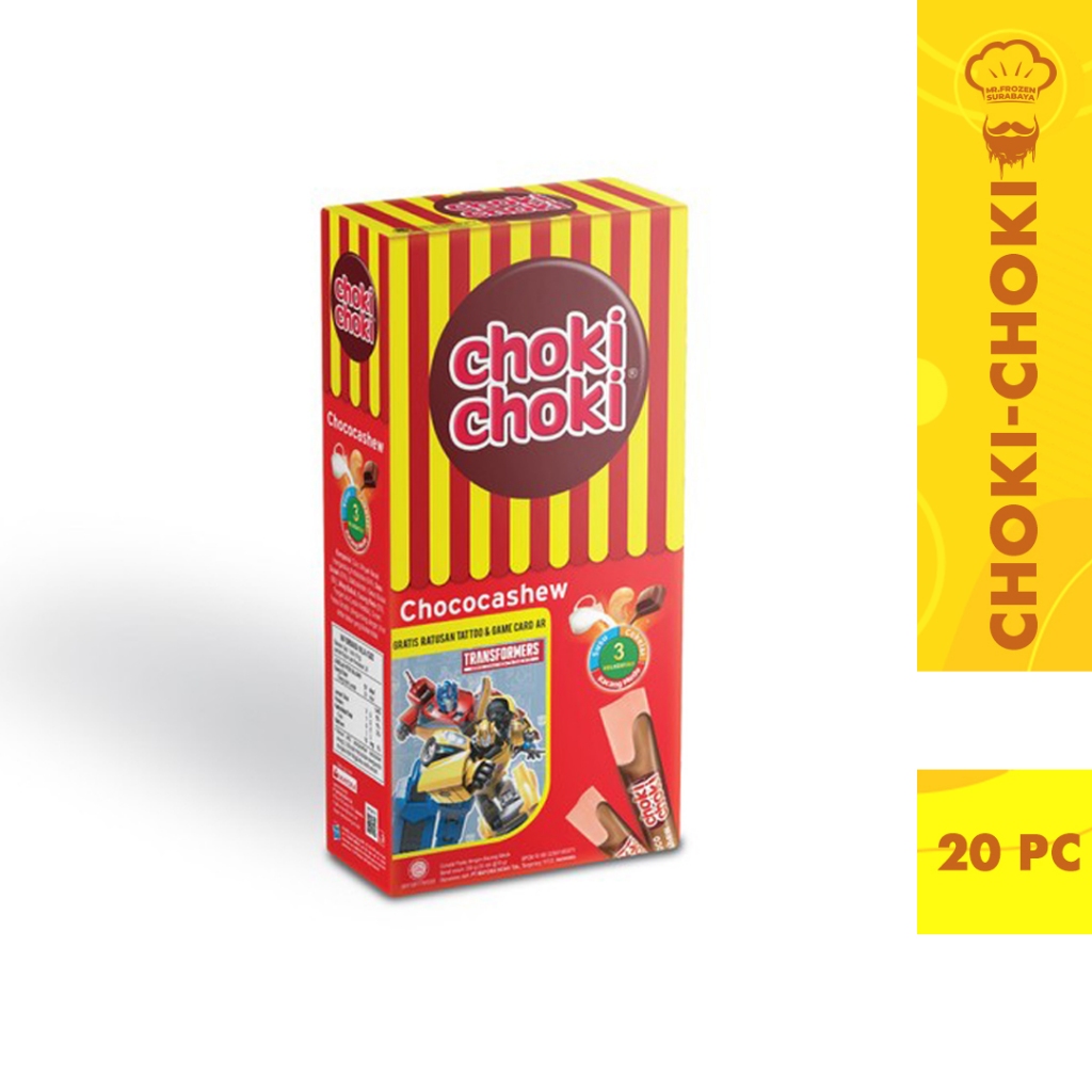Choki - Choki ChocoCashew Contents 20pc | Shopee Philippines