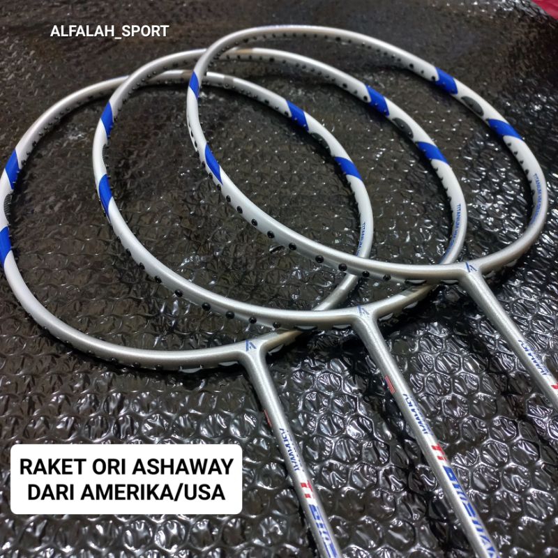 ASHAWAY 30 LBS ORI Badminton Racket - Ready to Use Bonus Grip | Shopee ...