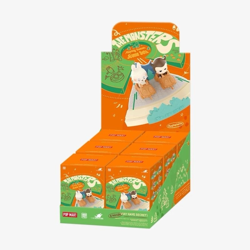 THE MONSTERS Labubu Action figures Playing Games Series Scene Sets ...