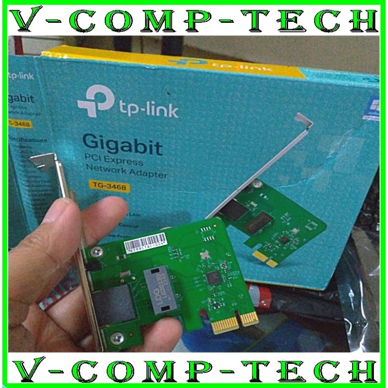 Tp-link Lan Card TG-3468Gigabit PCI Express Network Adapter - TG-3468 ...
