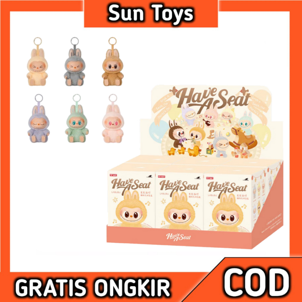 Labubu Sitting V2 Labubu Have a Seat PopMart V2 GEN 2 The Monsters ...