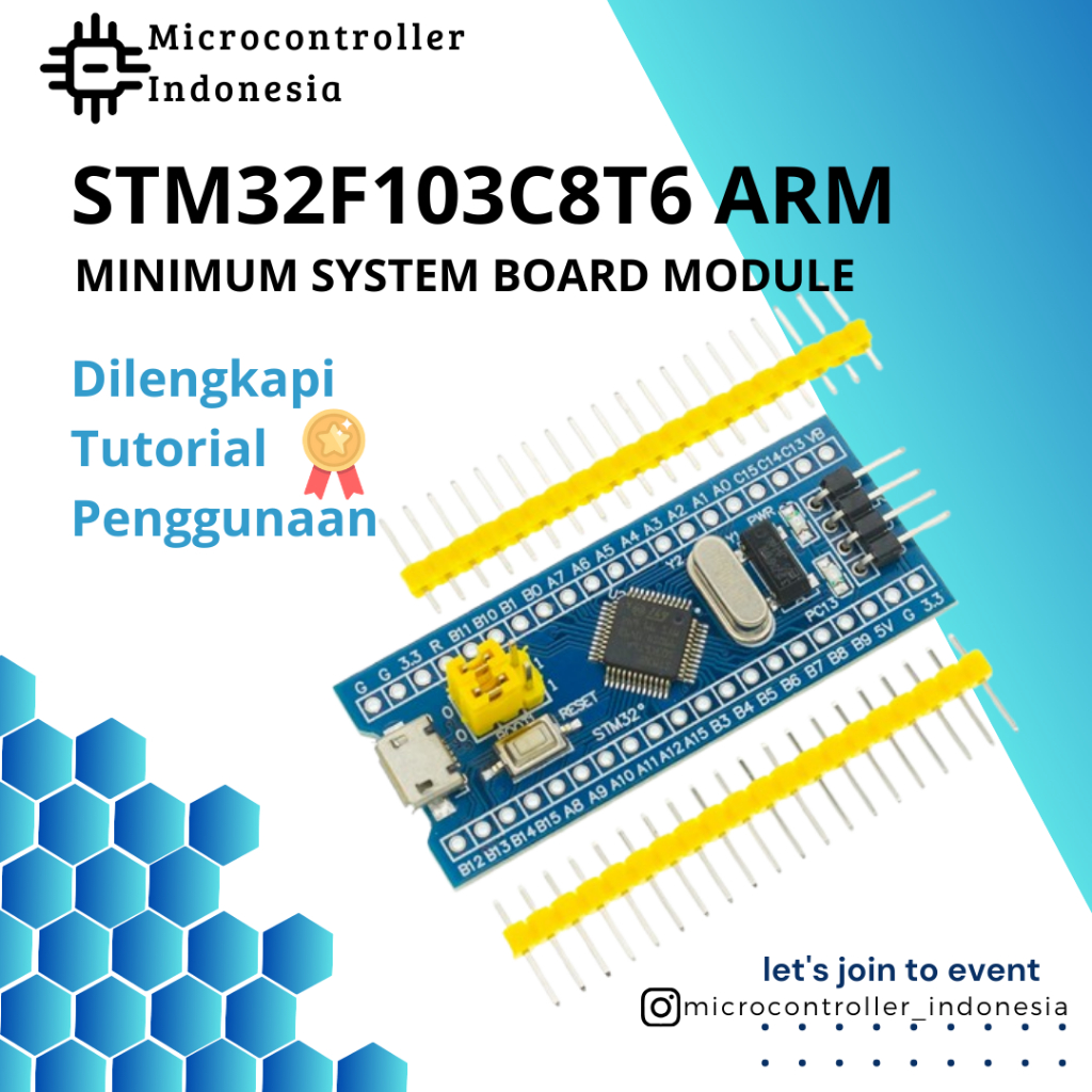 Stm32f103c8t6 ARM STM32 MINIMUM SYSTEM BOARD MODULE TYPE C | Shopee Philippines