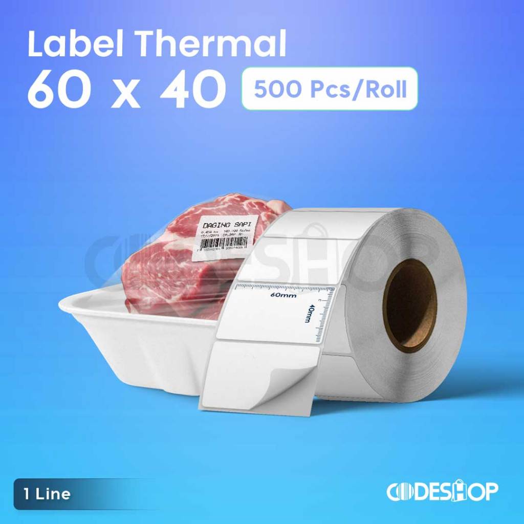 Scale Label Stickers 60x40 mm Core Scale Labels 1.5 Inch 500 Pcs ...