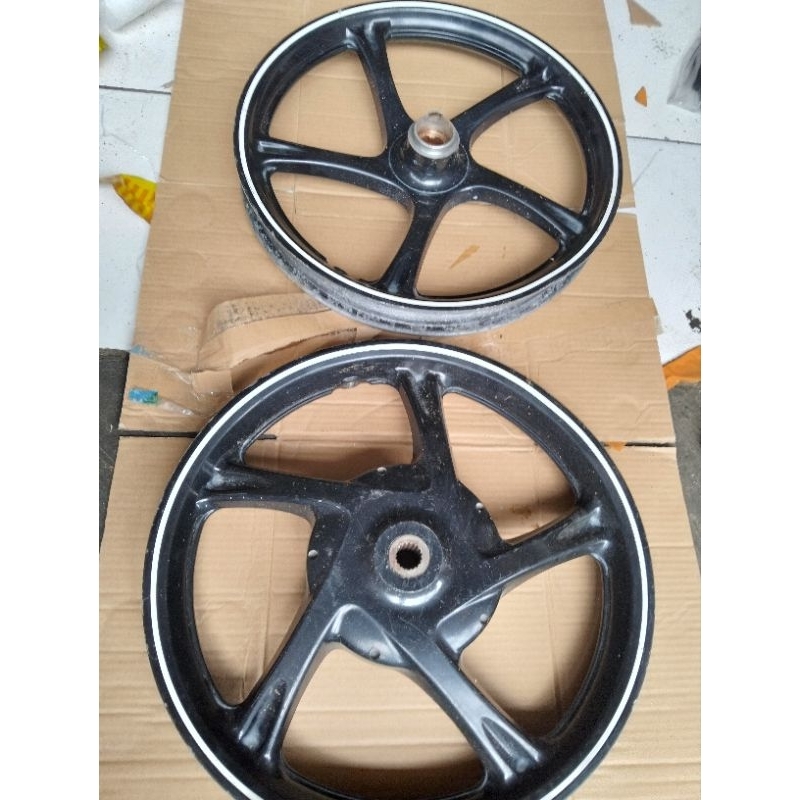 Yamaha Mio j Mio GT Mio soul front and rear rims, original motorbike ...