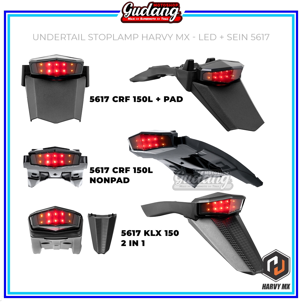 Stoplamp HRV Undertail LED 02 LED 03 Sparkboard Rear Mudguard 3in1 02 ...