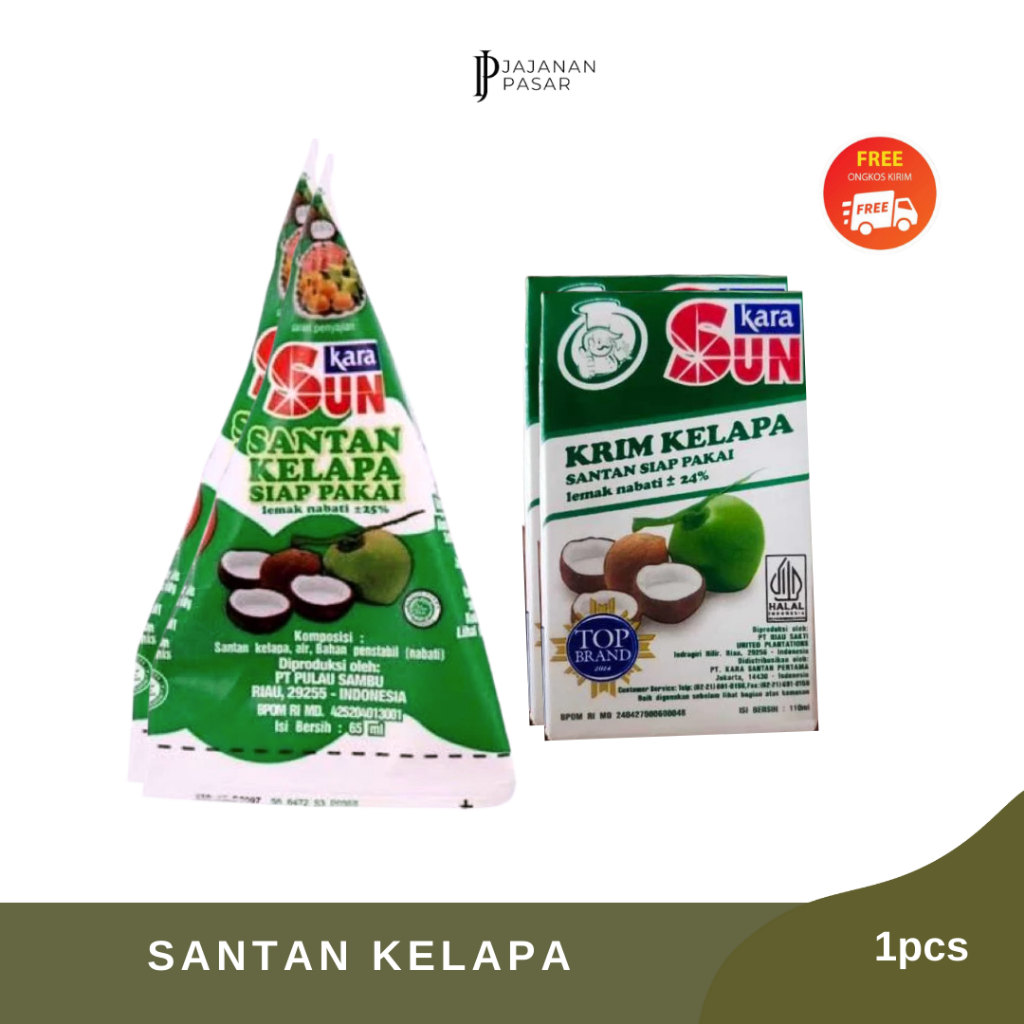 Sun Kara Coconut Milk Ready To Use 65ml & 110ml | Shopee Philippines