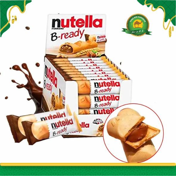 Nutella B-Ready Chocolate Biscuits Pack 132 Gr Contents 6pcs NUTELLA ...