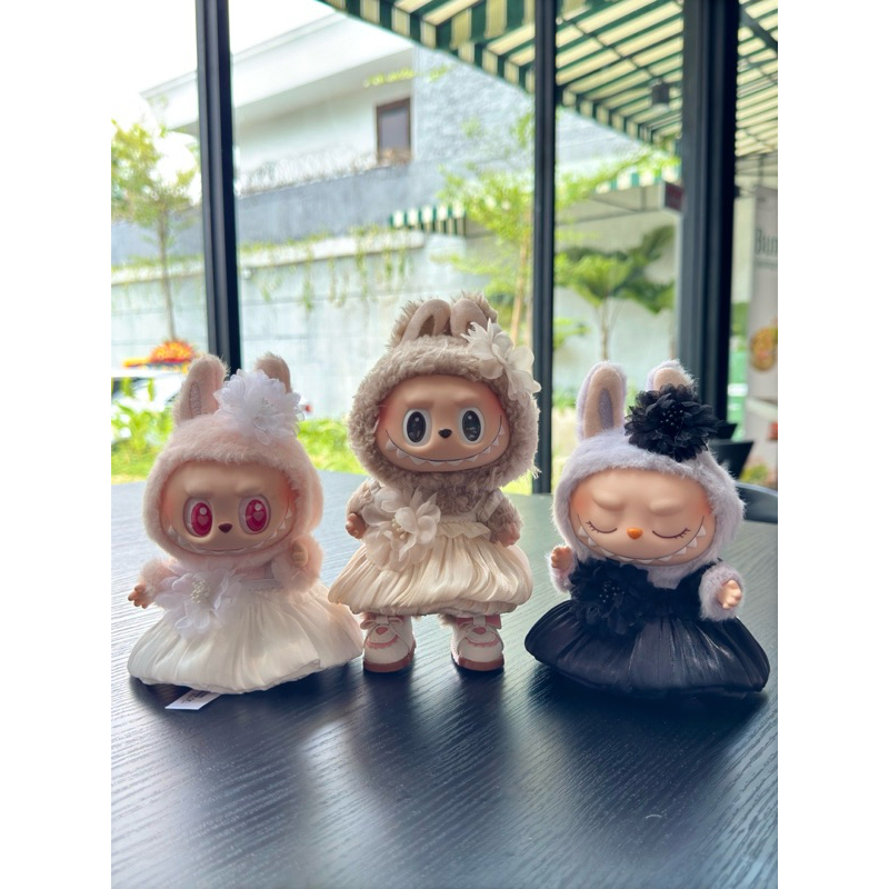 Get 3 Labubu Dress sets v1 v2 Labubu clothes | Shopee Philippines