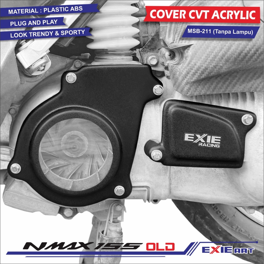 NMAX 155 OLD Acrylic CVT Cover Exie Art CVT Cover Accessories | Shopee ...