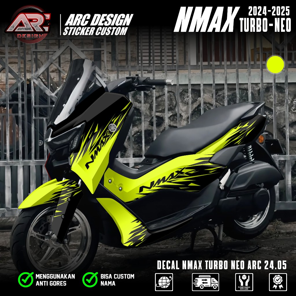 Newest Decal Sticker Yamaha Nmax TURBO Neo 2024 2025 Fullbody - Nmax ...