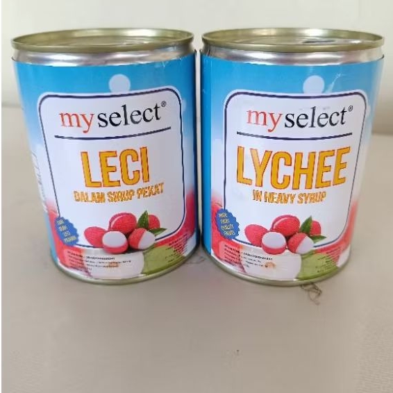 My SELECT LYCHEE IN HEAVY SYRUP/Canned LYCHEE/Canned LYCHEE | Shopee Philippines