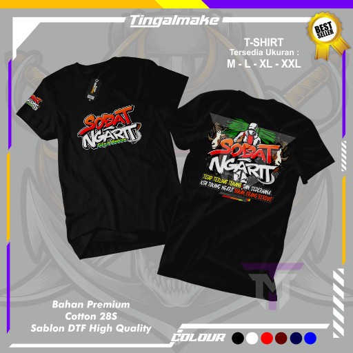 T-shirt Sobat Ngarit Viral Free Style Latest Edition Unisex - T-Shirt ...