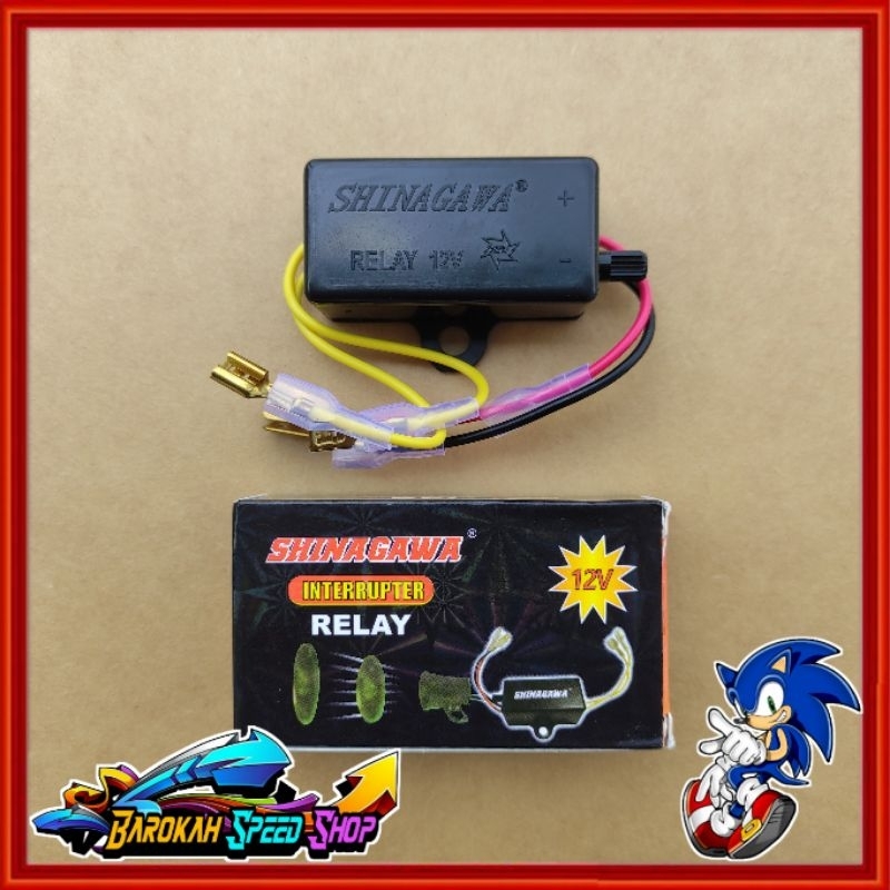 Shinagawa Interrupter Horn Relay Module - 12 Volt Disconnected Sound ...