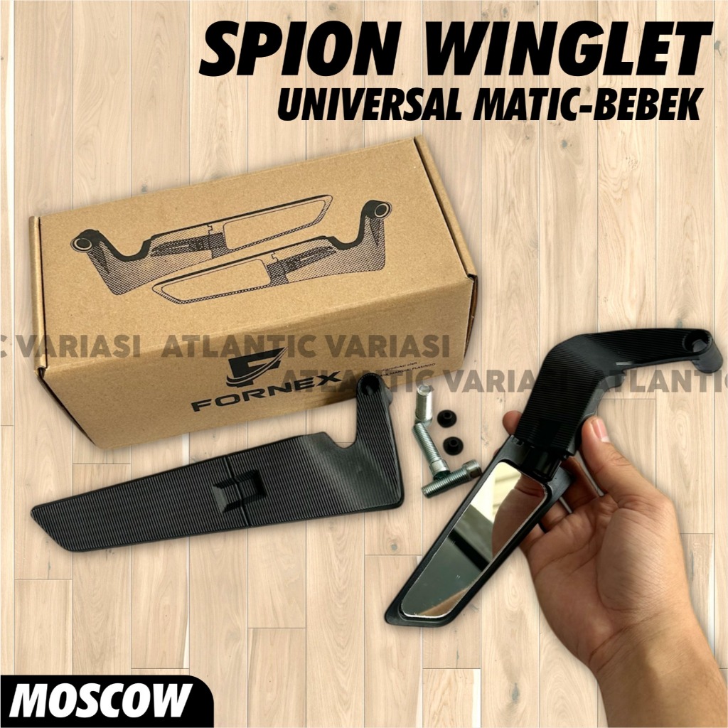Stealth WINGLET MIRROR UNIVERSAL DUCK MATIC SET LEFT RIGHT PREMIUM ...