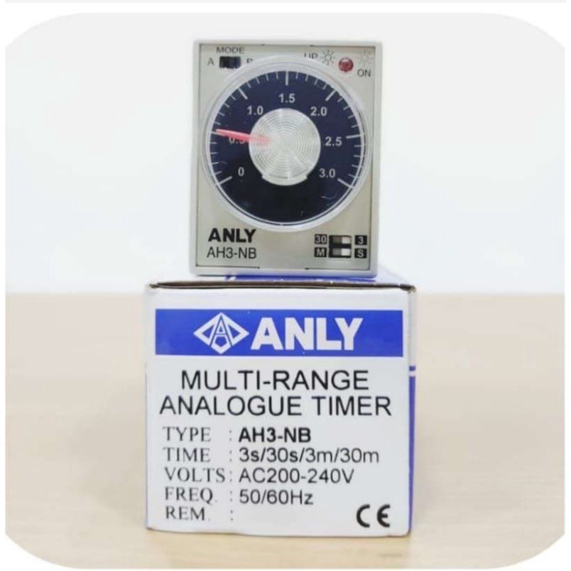 Anly Multi Range Analog Timer Ah3 Nb 220v 380v Shopee Philippines