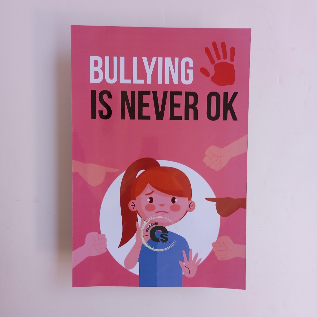 Bullying Poster Is Never Ok - Avoid Perundungan - Stop Bullying ...