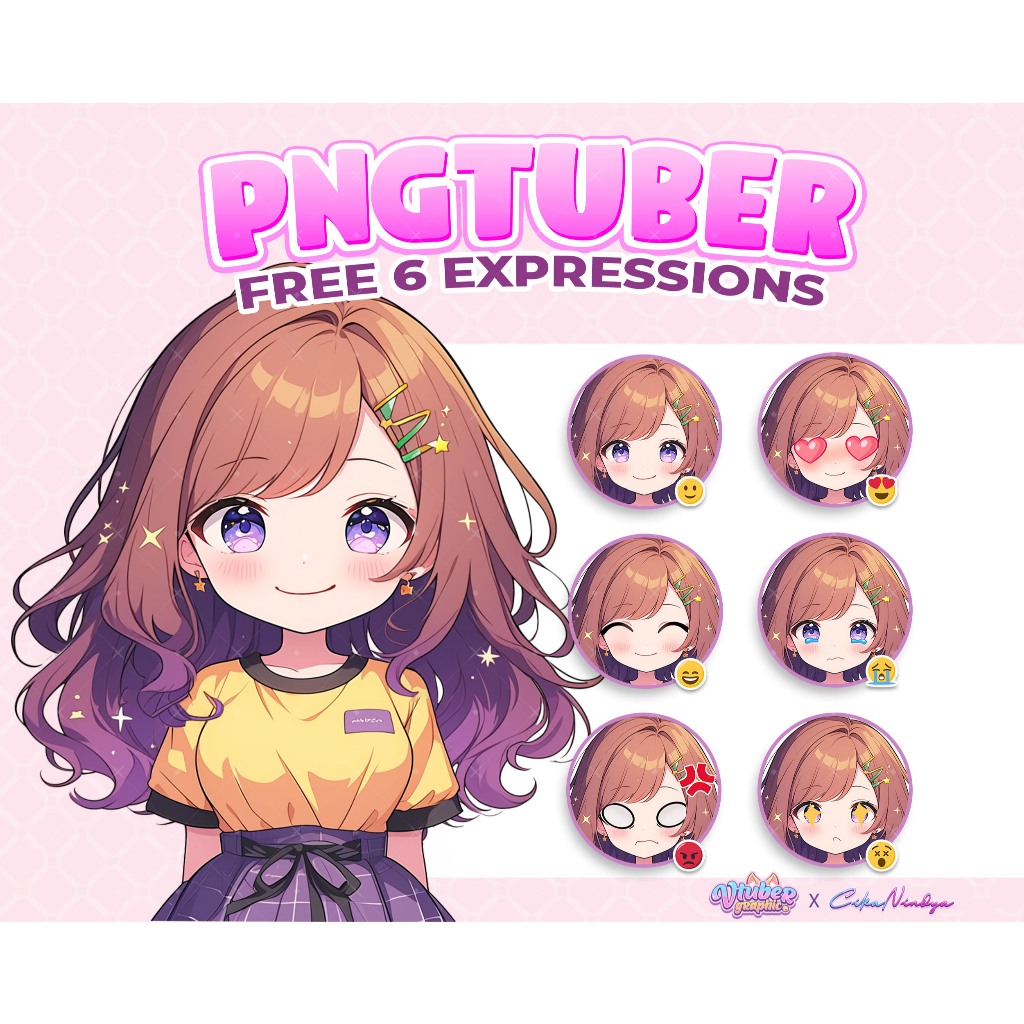 Cute & Attractive PNGTuber, The Best Choice for Professional Streaming ...