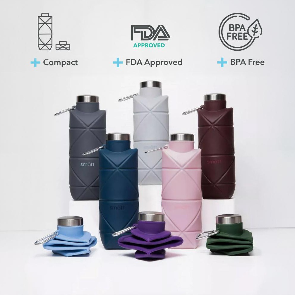 Recommended Smatt Origami Bottle Foldable Water Bottle Folding Drinking ...