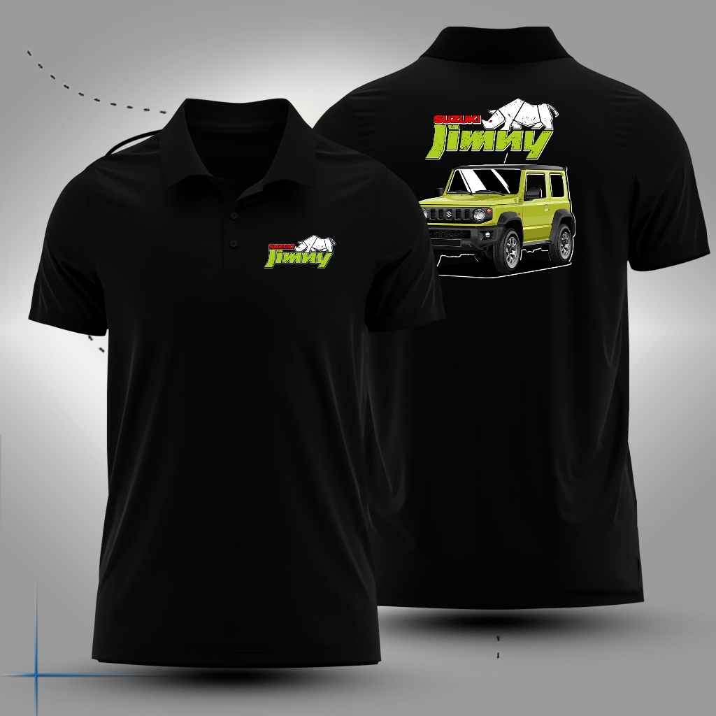 Suzuki JIMNY New Merchandise Club Adventure Polo Collar Shirt | Shopee ...