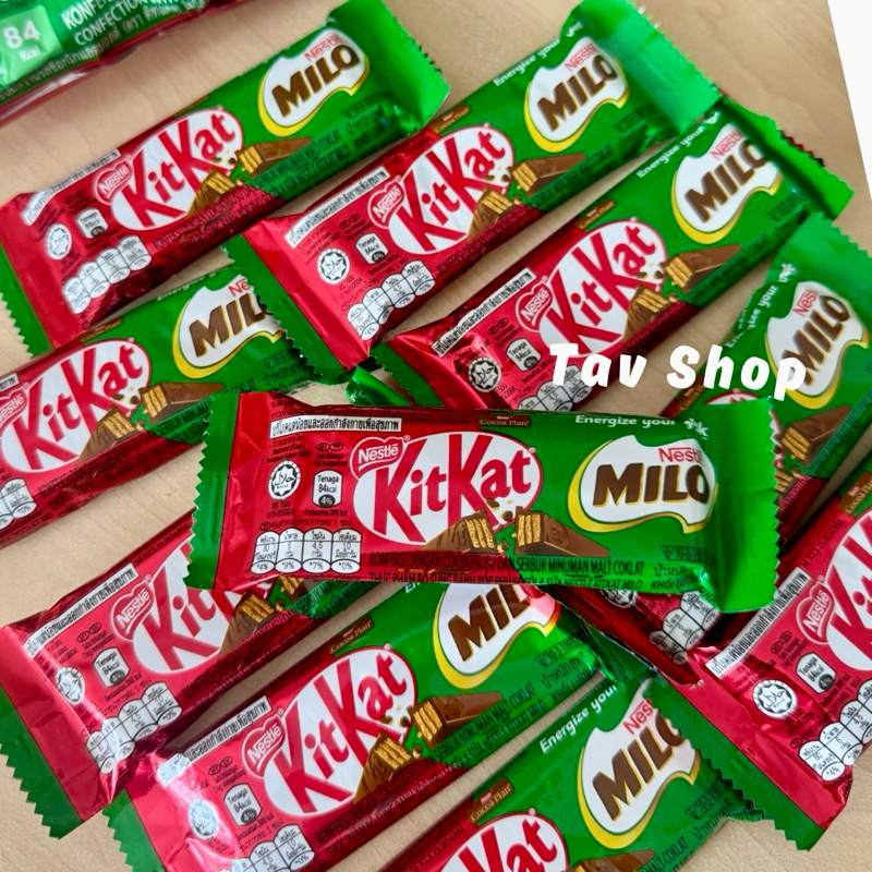 NEW KitKat Milo Chocolate Bar contains 10 pcs (Imported) Malaysia ...