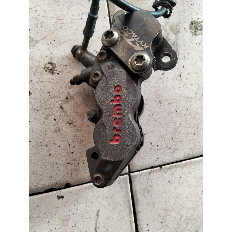 Front brake. Brembo NMAX, R15 front braking set. brembo brand master ...