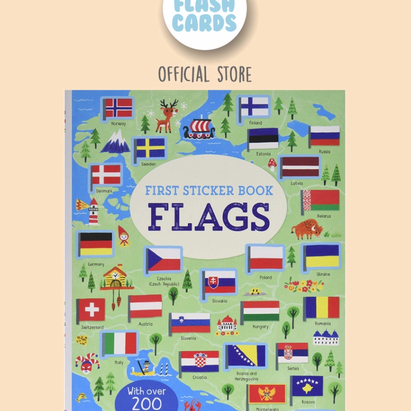 Flags Sticker Book Country Flag Sticker | Shopee Philippines