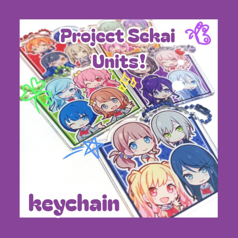 Sekai Units Keychain Ballchain Project | Shopee Philippines