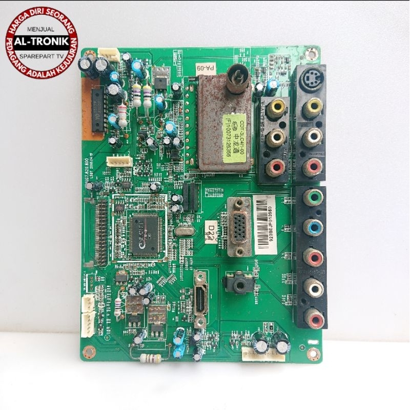 CHANGHONG 24 INCH LCD TV MAINBOARD MODEL LT24690 MB MAIN BOARD LT 24690 ...