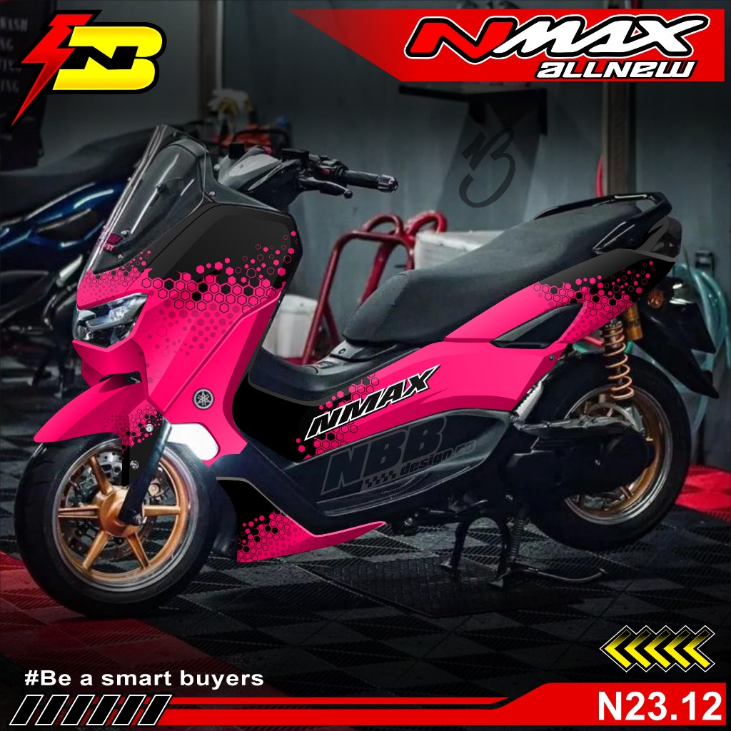 Decal Sticker Yamaha Nmax New 2020 2021 2022 2023 Full Body Fullblok ...